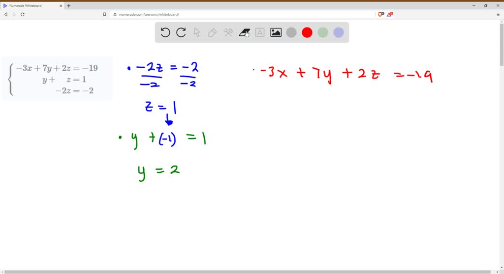SOLVED:In Problems 9-16, reduce the system of equations to upper ...