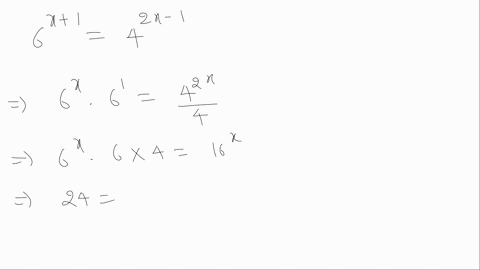 SOLVED:Solve each exponential equation. Express the solution set so ...