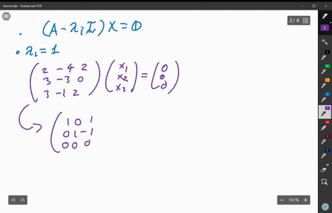 ⏩SOLVED:Find the geometric and algebraic multiplicity of each… | Numerade