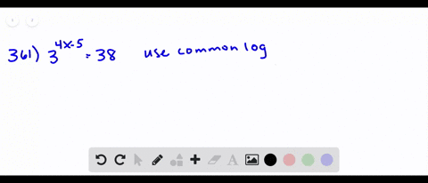 SOLVED:Solve each equation by rewriting the exponential expression ...