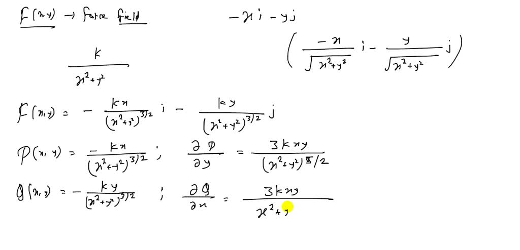 SOLVED:Suppose a force 𝐅(x, y, z) is directed toward the origin with a ...