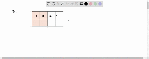 SOLVED:Draw a rectangle divided into 8 equal parts. Shade in (4)/(8) of the rectangle. Write ...