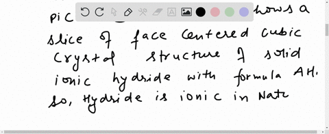 SOLVED:In the following pictures of binary hydrides, ivory spheres represent H atoms or ions ...