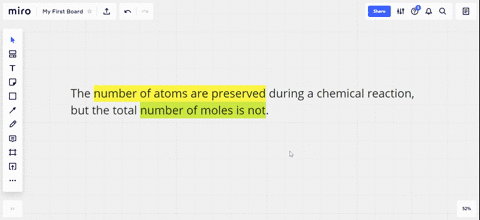 SOLVED:Is the number of atoms of each element conserved during a chemical reaction? How about ...