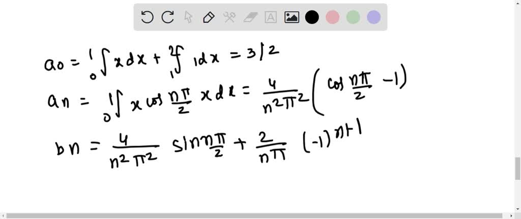 Calculate the first six terms of the Haar basis expansion of the ...