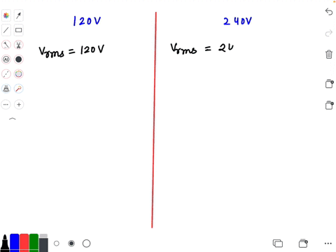⏩SOLVED:What are the peak and rms voltages of a 120-V ac line and a ...