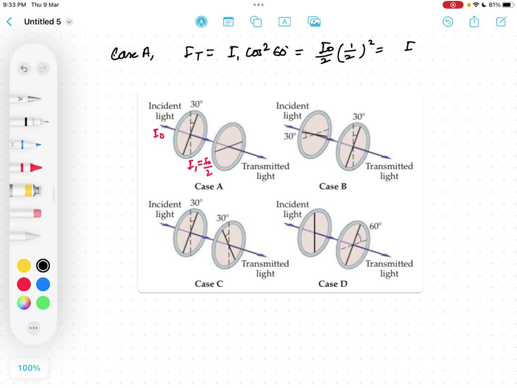 ⏩SOLVED:Figure 15.43 shows four polarization experiments (A, B, C,… | Numerade