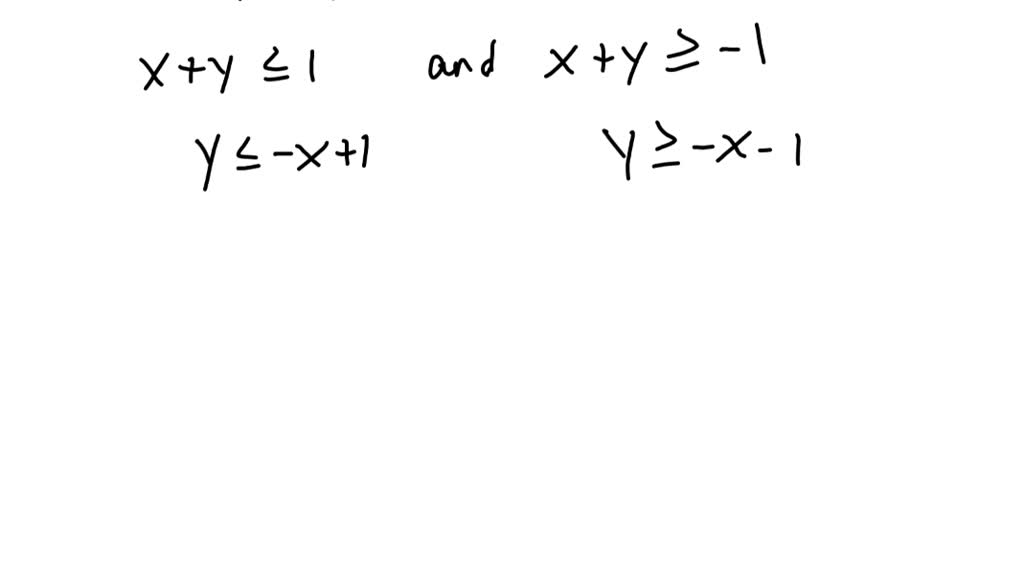 SOLVED Graph x y 