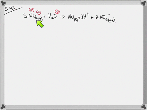 SOLVED:One pollutant in smog is nitrogen dioxide, NO2. The gas has a ...