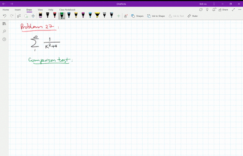 SOLVED:Comparison tests Use the Comparison Test or Limit Comparison ...