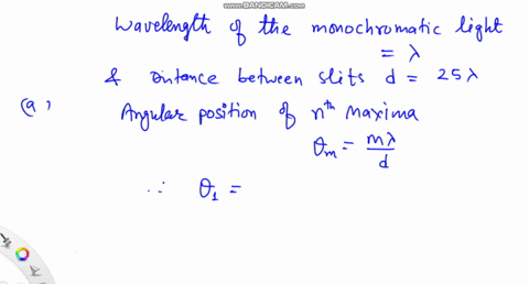 ⏩SOLVED:A student sets up a double - slit experiment using… | Numerade