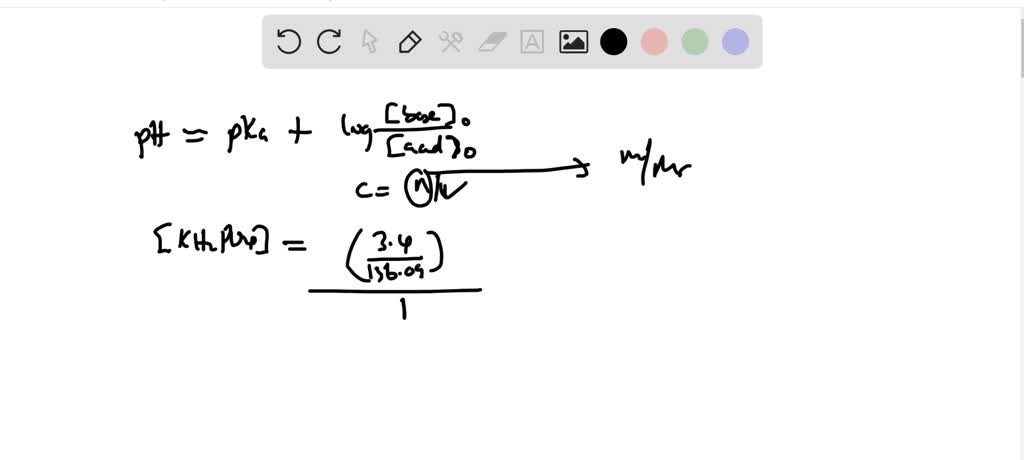 SOLVED:The electronic meters used to measure pH are calibrated using ...