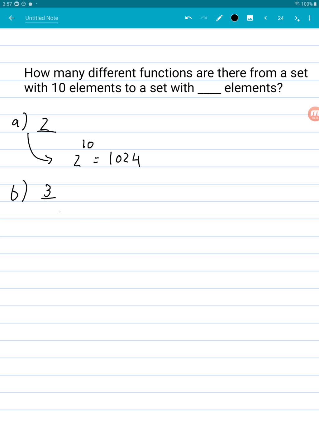5 15 Pts Let A Be Set With 4 Elements And B Set Wi SolvedLib