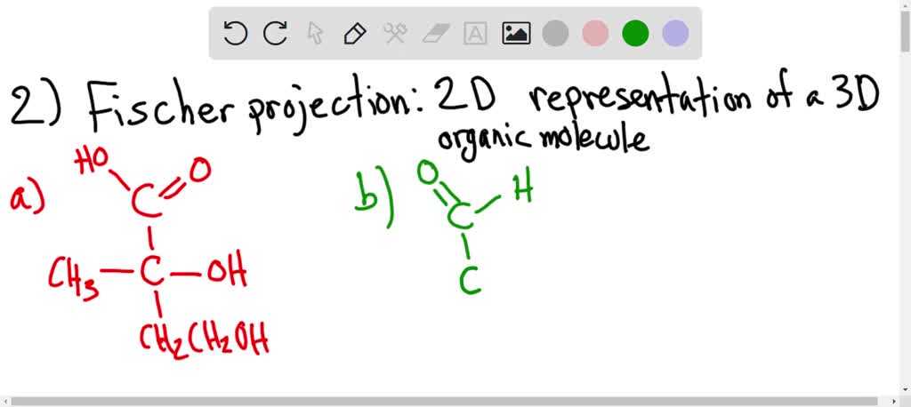 SOLVED:Convert each Fischer projection to a perspective formula.