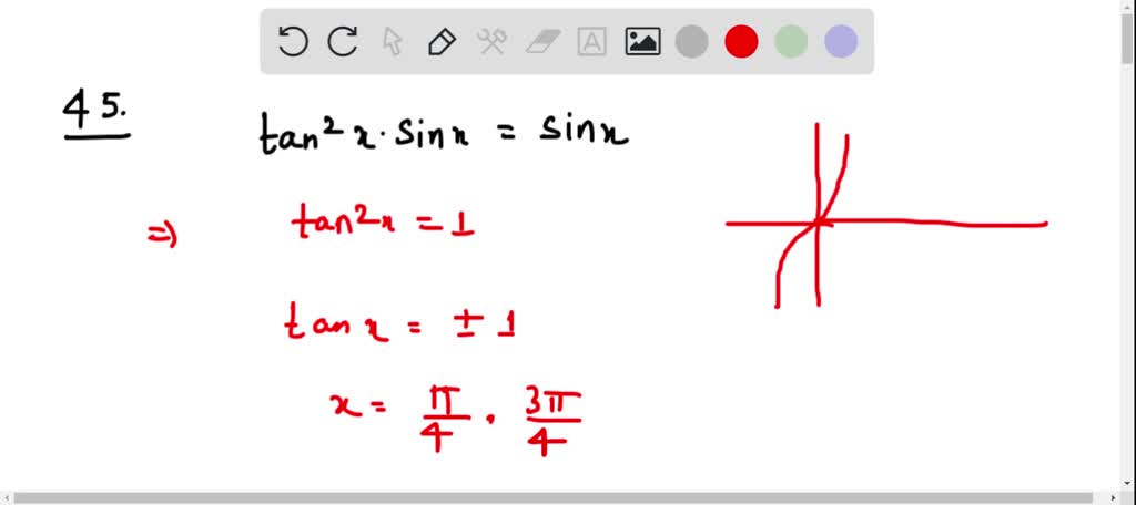 SOLVED:find all solutions to the equation in the interval [0,2 π). You do not need a calculator ...