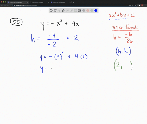 SOLVED:Graph the parabolas in Exercises 53–60. Label the vertex, axis ...