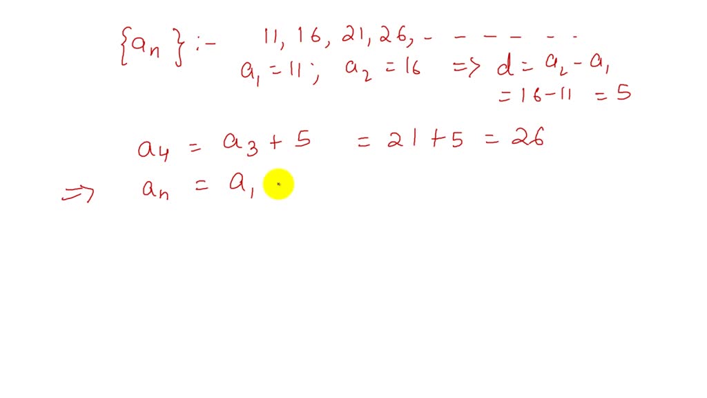 SOLVED: Sucesiones con progresión aritmética Además de la naturaleza, o ...