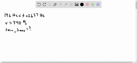 SOLVED:A sound wave traveling at 343 m / s is emitted by the foghorn of ...