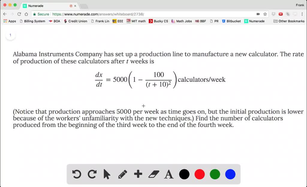 SOLVED:Alabama Instruments Company has set up a production line to ...