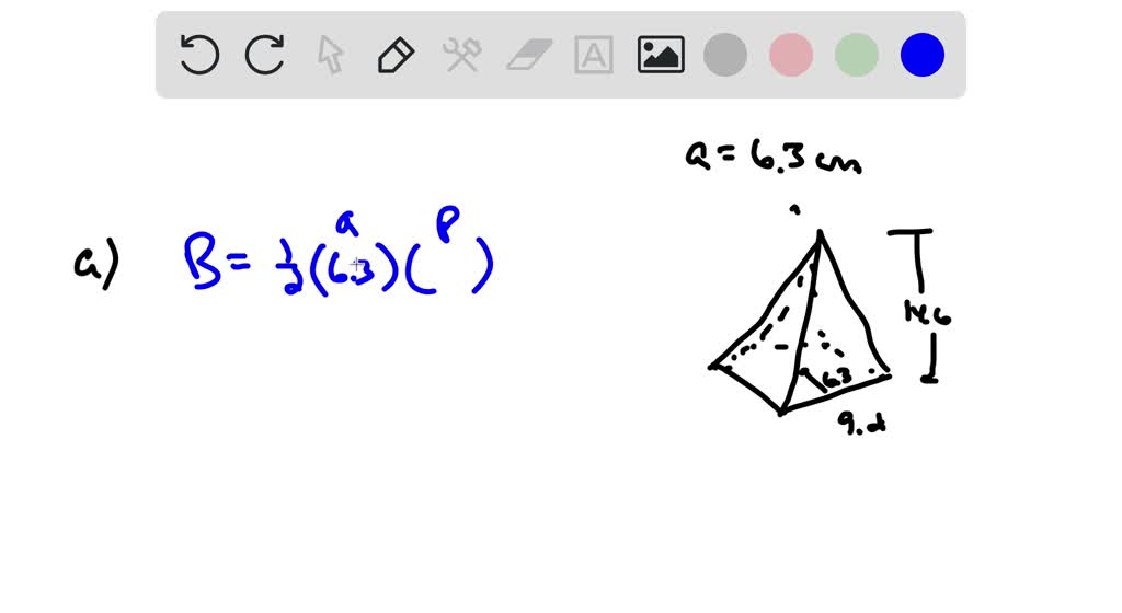 SOLVED:Lateral surface area of regular pyramids. Theorem. The lateral ...