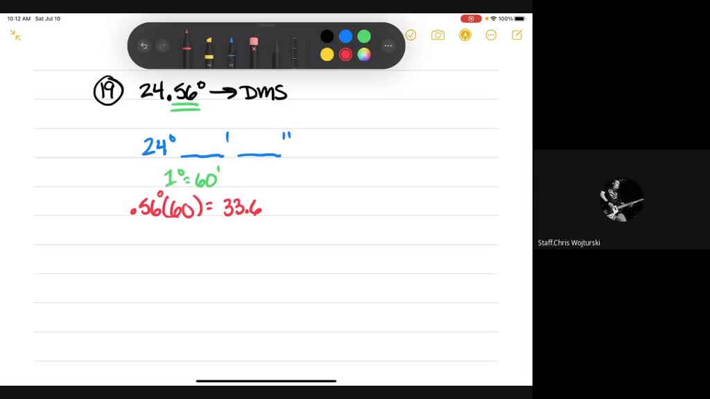 SOLVED:In Exercises 19 to 24, use a calculator to convert each decimal ...