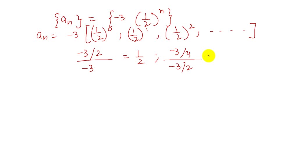 Show that the given sequence to a geometric sequence. Then, find the first term and common ratio ...