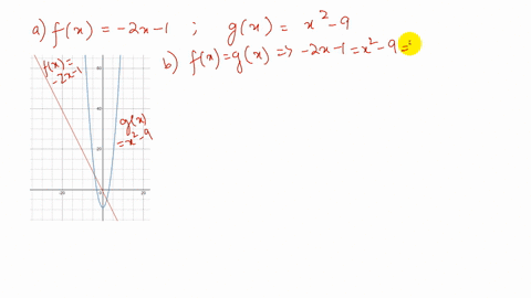 For the given functions f and g: (a) Graph f and g on the same ...