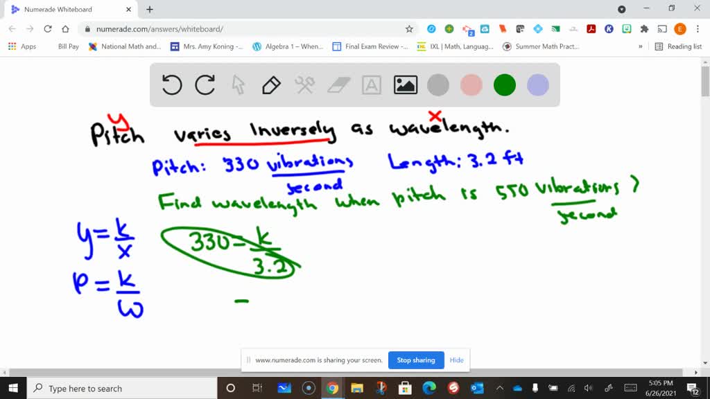 Music The frequency of a sound wave is called its pitch. The pitch p of ...