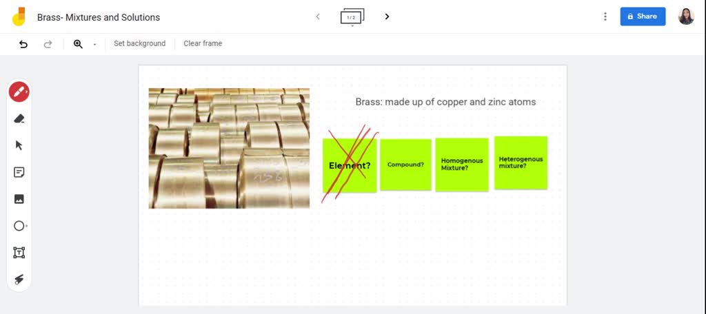 SOLVED:Many musical instruments are made of brass, which is a mixture ...