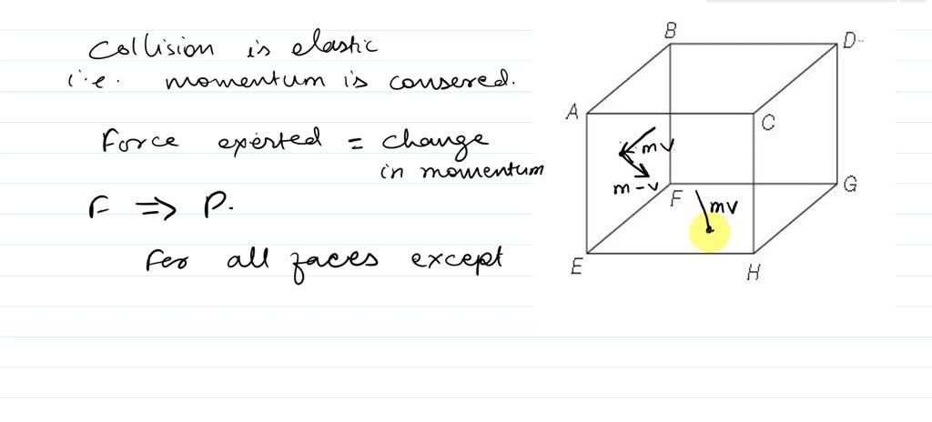SOLVED:1 mole of an ideal gas is contained in a cubical volume V ...