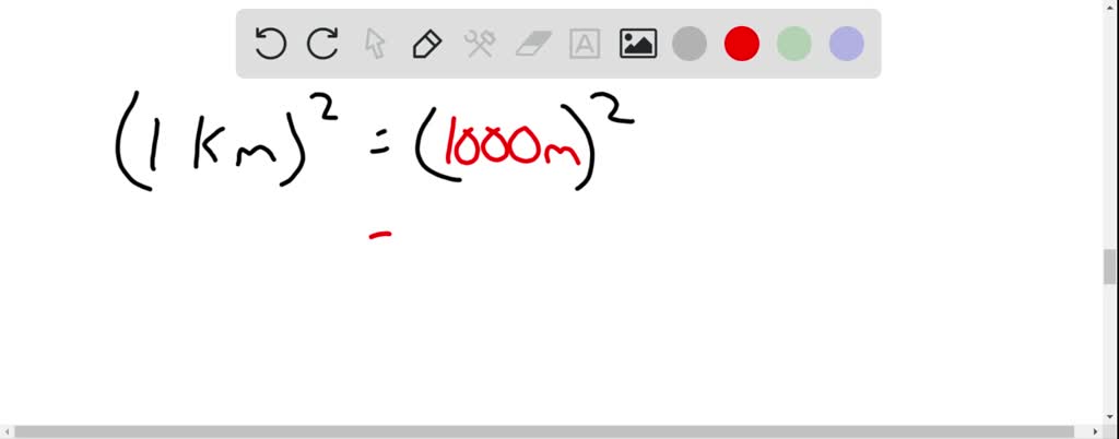 How many square meters are in a square kilometer? (Hint: It's not 1,000 ...