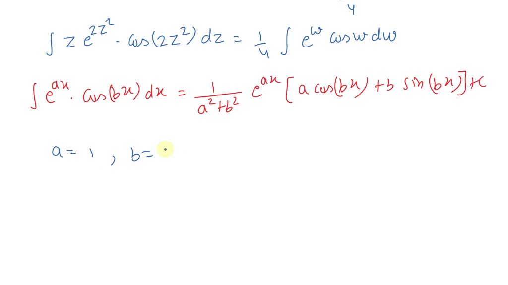 Anti differentiate using the table of integrals. You may need to transform the integrals first ...