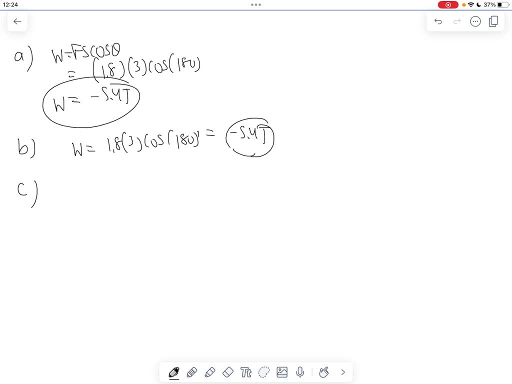 A 0.60-kg book slides on a horizontal table. The kinetic friction force ...
