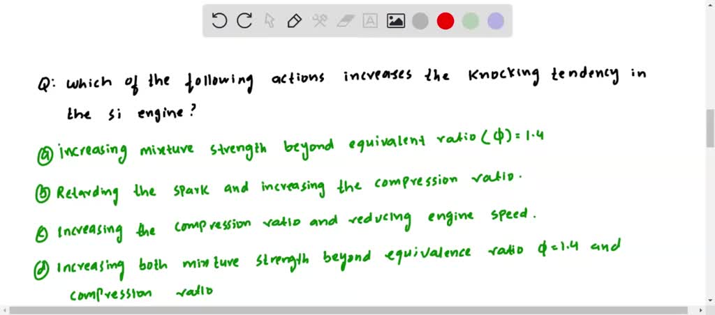 Advancing the spark timing in spark ignition engine, the possibility of ...