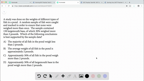 Two samples of fish from a pond were analyzed. The second...