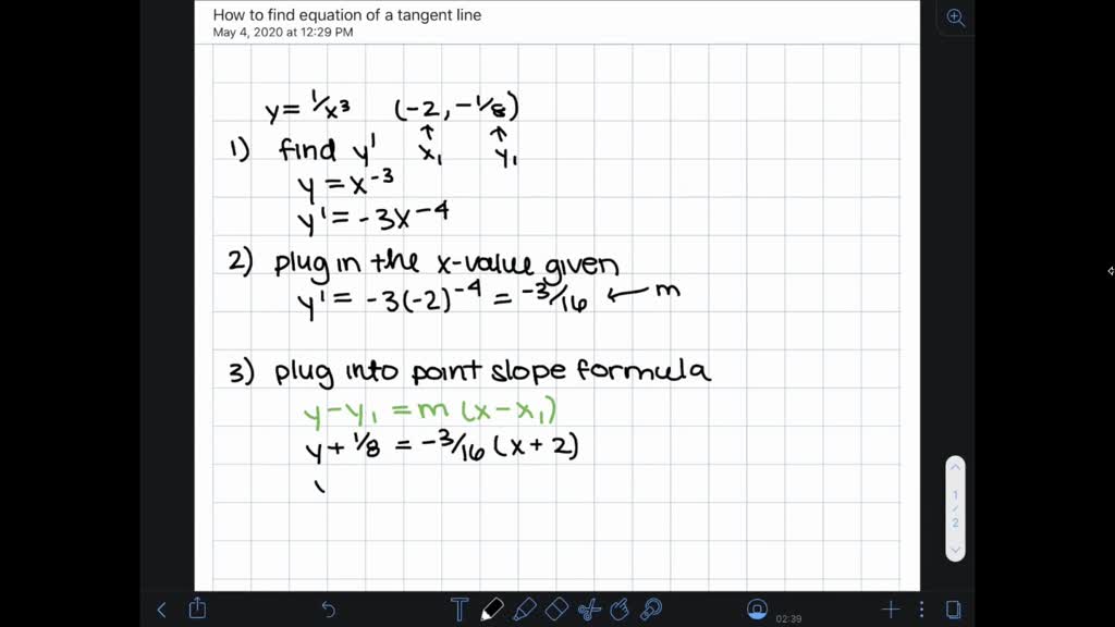 In Exercises 5-10 , find an equation for the tang…