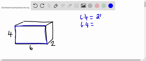 SOLVED:A rectangular prism is 4 units high, 2 units wide, and 6 units ...