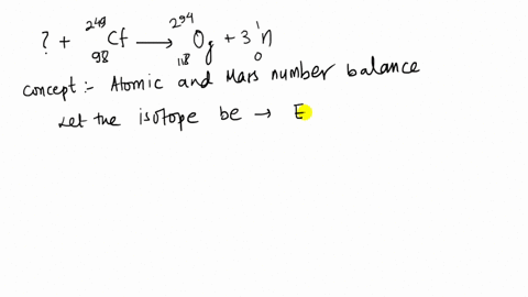 One of the most recent transuranium elements, oganesson- 294 (Og-294 ...