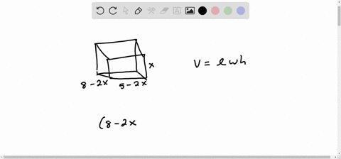 SOLVED:The volume, V, of a rectangular solid with length l, width w ...