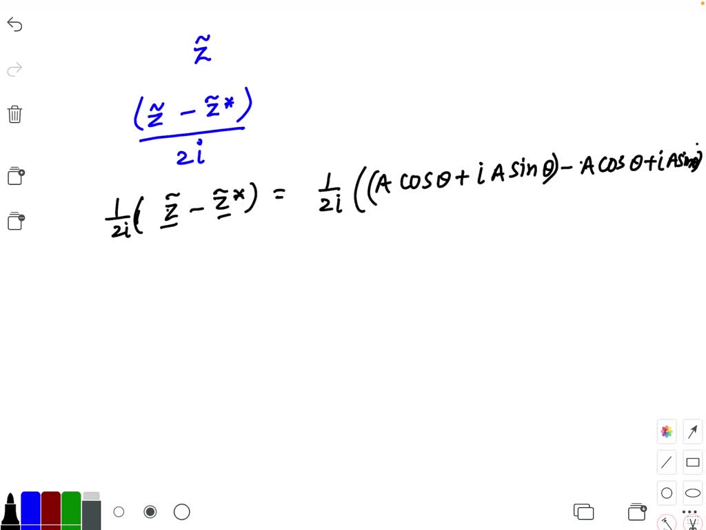 SOLVED Suppose Z Is A Complex Number Whose Imaginary Part Has Absolute Value Equal To z Show 
