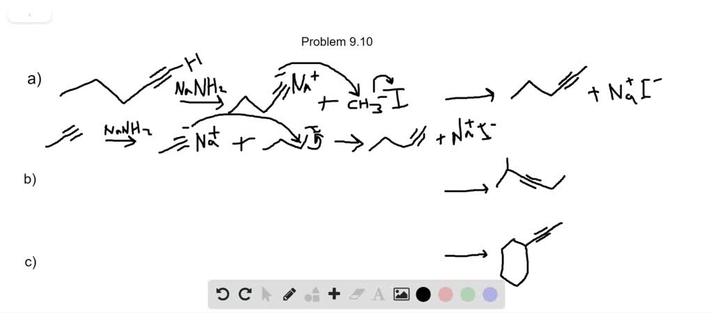 Show the terminal alkyne and alkyl halide from which the following ...