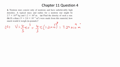 ⏩SOLVED:Neutron stars consist only of neutrons and have unbelievably ...