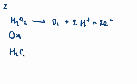 SOLVED: Write balanced equations for the following half-reactions ...