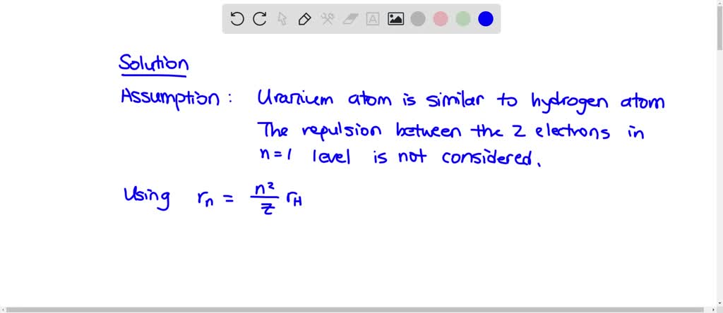 SOLVED:A uranium atom with Z=92 has 92 protons in its nucleus. It has ...