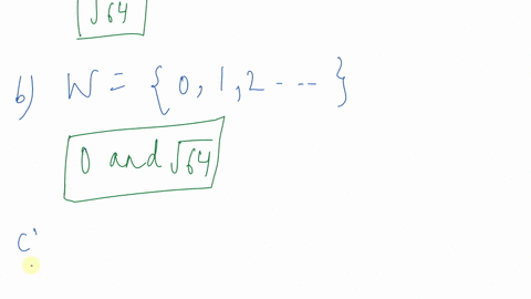 SOLVED:In Exercises 35-38, list all numbers from the given set that are a. natural numbers, b ...