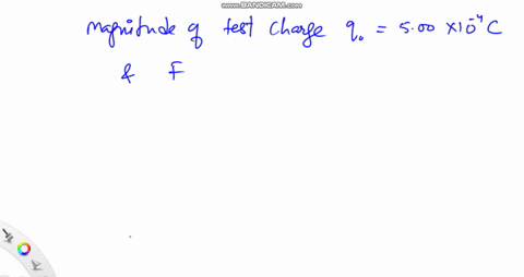 ⏩SOLVED:An electric field exerts a force of 2.50 ×10^-4 N on a… | Numerade