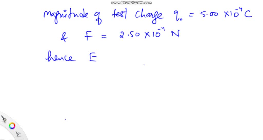 ⏩SOLVED:An electric field exerts a force of 2.50 ×10^-4 N on a… | Numerade