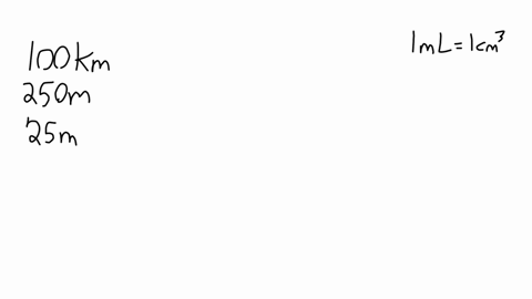 SOLVED:How many droplets of water are in a river that is 100 km long ...
