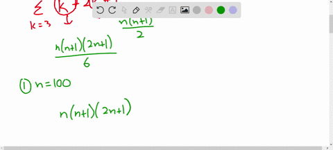 SOLVED:Find a formula for each of the sums and then use these formulas ...