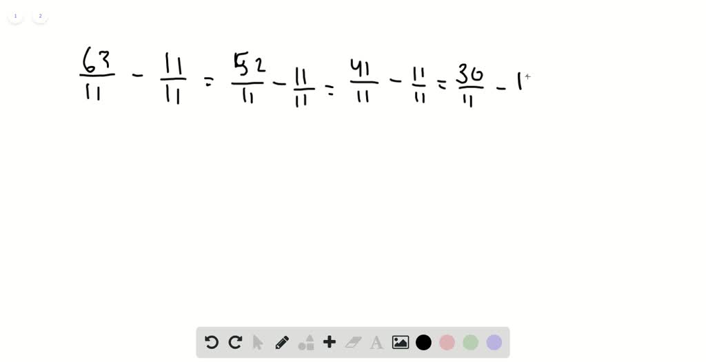 SOLVED:In the following exercises, convert the improper fraction to a ...